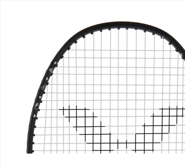 VICTOR X HELLO KITTY AURASPEED ARS-KT C PRESTRUNG BADMINTON RACKET ...